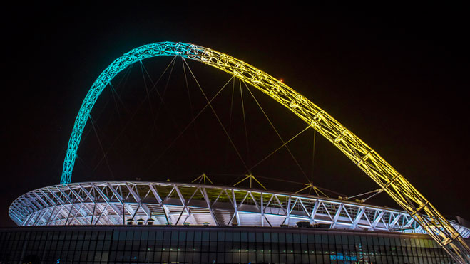 Wembley Stadium Night Wembley Stadium Projects Near You National